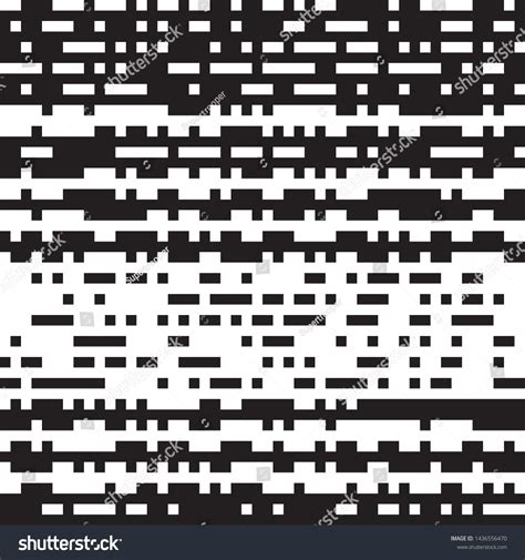 Bit Row Pixel Background Network Stock Vector Royalty Free