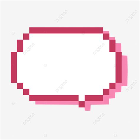 Dialog Box Clipart Transparent Png Hd Red White Landscape Pixel Art