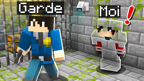 Comment S Vader De Prison Dans Minecraft Youtube