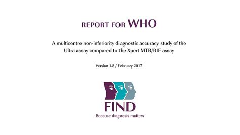 Xpert Mtbrif Ultra The Nextgeneration Assay For Tuberculosis