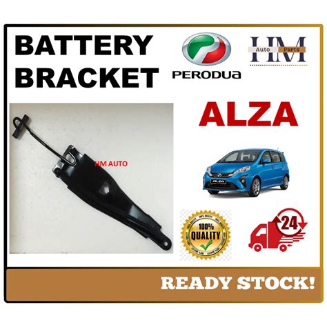 Perodua Alza Battery Bracket Set New Besi Pengikat Bateri Shopee Malaysia