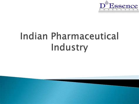 Indian Pharmaceutical Industry