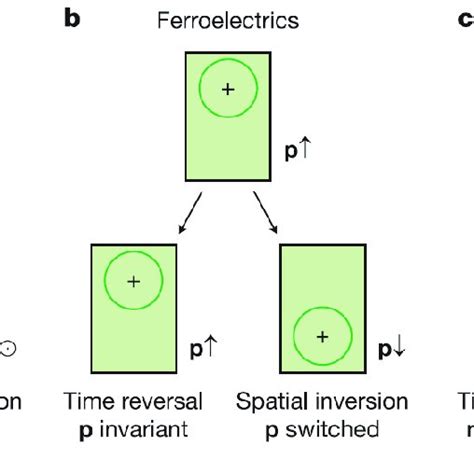 2 Time Reversal And Spatial Inversion Symmetry In Ferroics [eer06] Download Scientific Diagram