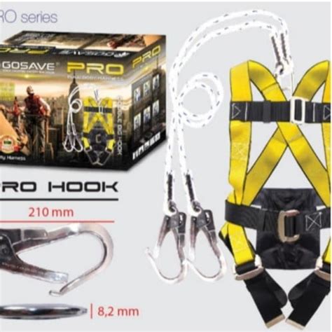 Distributor Full Body Harness Double Hook Pro Merk GoSave Rich Safety
