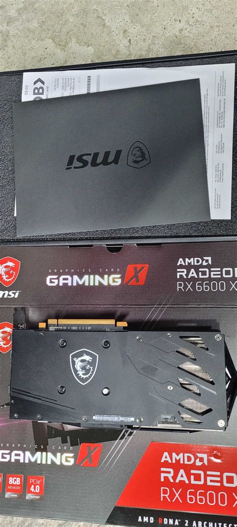 Placa Video Msi Radeon Rx 6600 Xt Gaming X 8gb Gddr6 Pcie 40 Iasi