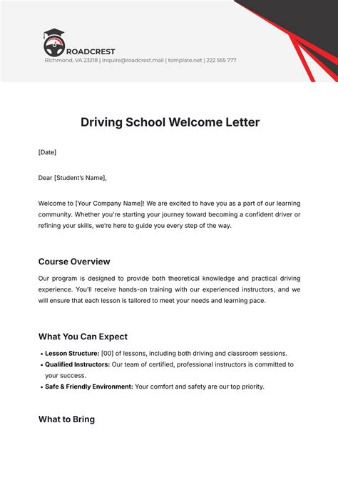 Free Bank Welcome Letter Sample Template To Edit Online