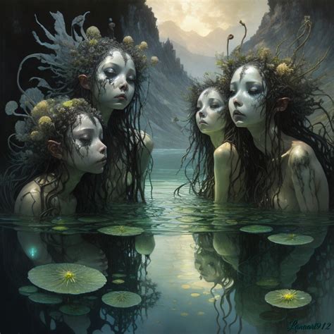 Water Nymphs By Lanaart912 On Deviantart