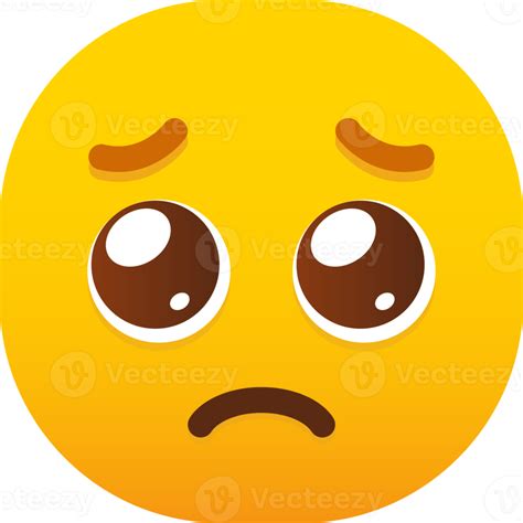 Pleading Face Emoji 21968106 Png