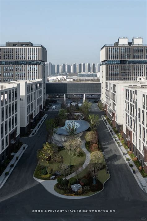 郑州金岱智慧产业园景观建筑摄影原质出品 小红书 花瓣网