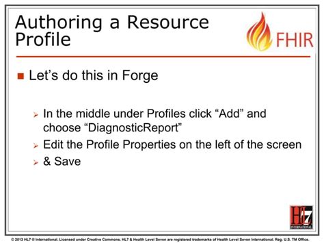 Fhir Profiling Tutorial Ppt