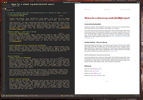 My Org Mode To Latex Setup For Generic Essay Like Documents Rorgmode