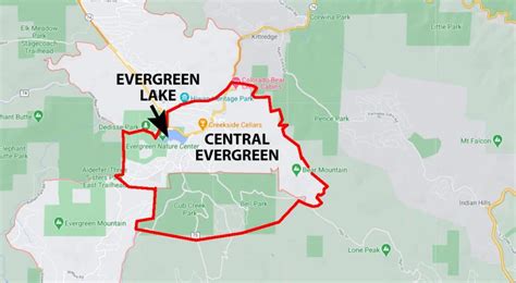 Zip Code For Evergreen Colorado Preschool Coloring Printables