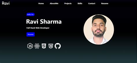 GitHub Ravi80595 Ravi80595 Github Io Hey This Is My Portolio