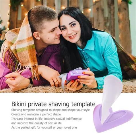 Women Bikini Dedicated Privates Shaving Stencil Female Pubic Hair Razor