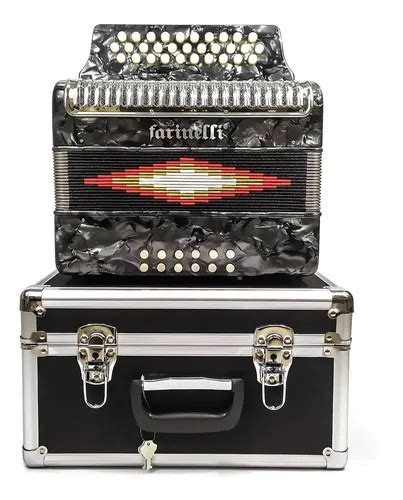 Acorde N Farinelli Gp Tono Sol Botones Con Estuche