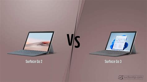 Surface Go 2 Vs Surface Go 3 Detailed Specs Comparison