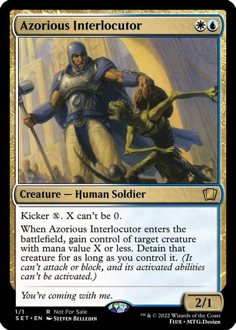 Azorious Interlocutor R Custommagic