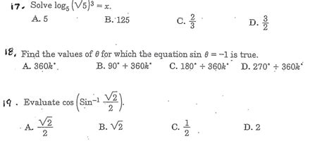 Solved F Solve Log X A B C D Find Chegg Com