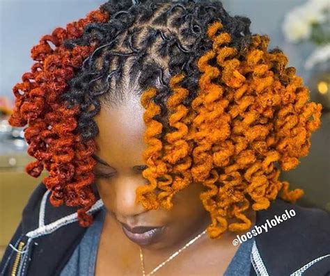 20 Best Loc Styles With Curls That Will Look Great On You Ke
