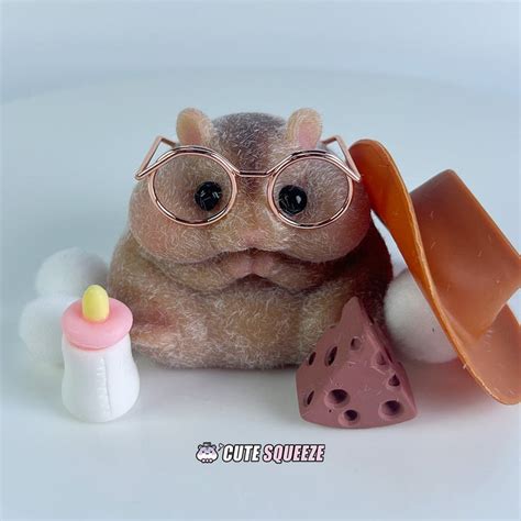 Handmade Squishy Hamster Toys Stress Relief And Cute T Cutesqueeze