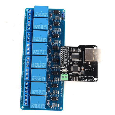 Relay Network Ethernet Relay Controller Module Control Board LAN WAN Network Web Server With RJ