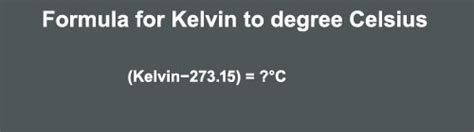 Boiling Point Of Water In Kelvin Also Melting And Freezing 0°c To 100°c