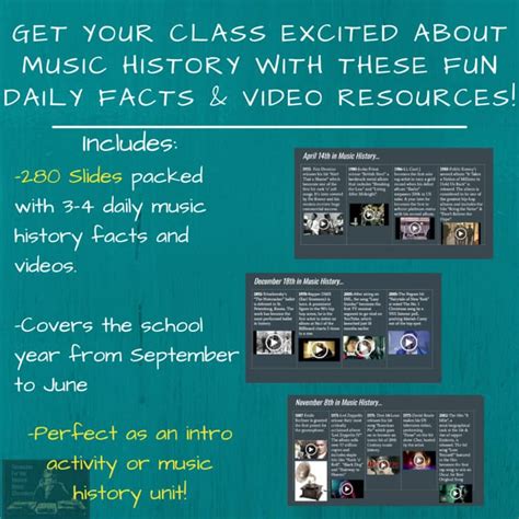 On This Day In Music History Daily Music History Facts With Slides