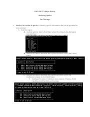 5 3 Major Activity Analyzing Queries Docx DAD 220 5 3 Major Activity