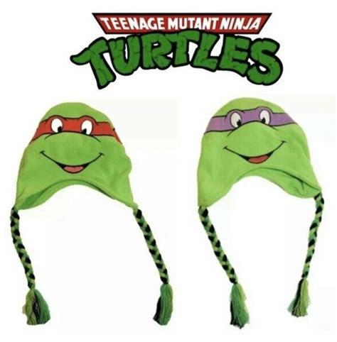 Nickelodeon Tmnt Reversible Hat Raphael And Donatello
