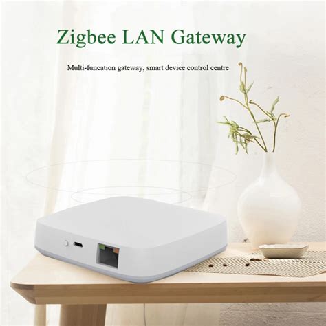 Tuya Smart Zigbee Lan Gateway Hub For Multi Mode Control