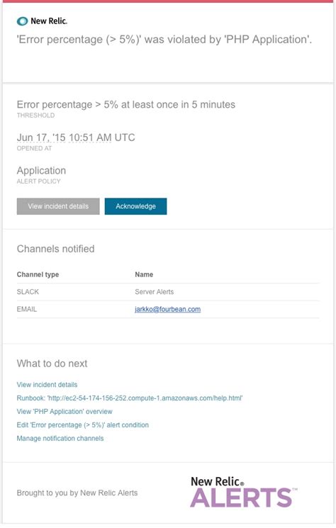 Get Started With Monitoring Your Web Application Using New Relic Alerts