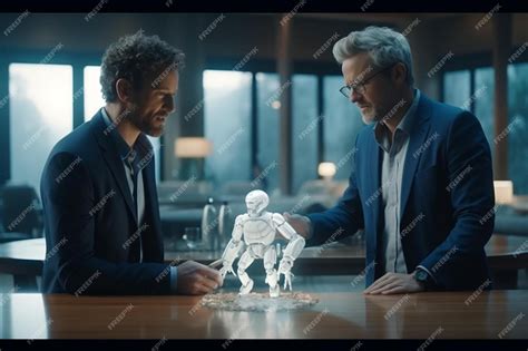 Premium Ai Image Mechatronics Engineers Working To Check And Maintain