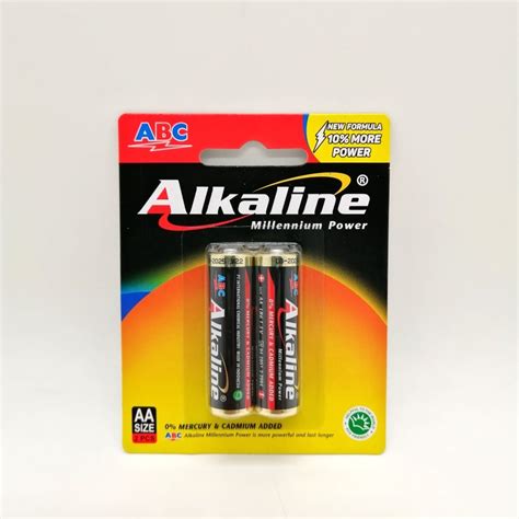 Jual Baterai Battery Batere Batrai ABC Alkaline AA A2 Isi 6 Pcs Batrai