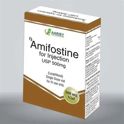 Ethyol Amifostine 500 Mg Injection Pack Of 1 Vial At Rs 560 Pack In Mumbai