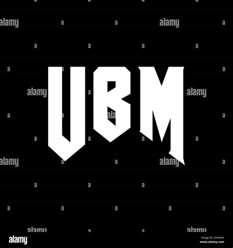 Ubm Letter Logo Design For Technology Company Ubm Logo Design Black