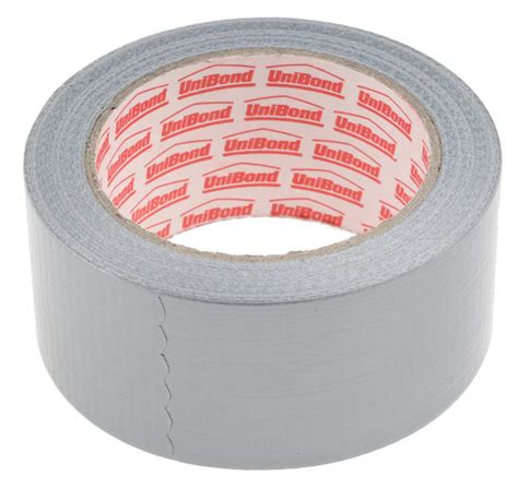 IDH Loctite Loctite UniBond Duct Tape Duct Tape M X Mm Silver PE Coated Finish