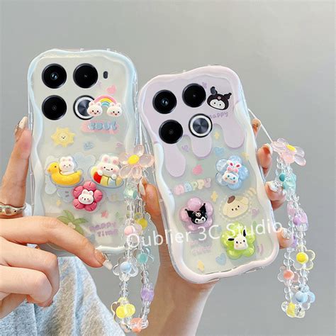 外殼 Infinix Note 40 Pro Plus 30 4G 5G 手機殼新設計三維娃娃可愛卡通兔子 Kuro 蝦皮購物