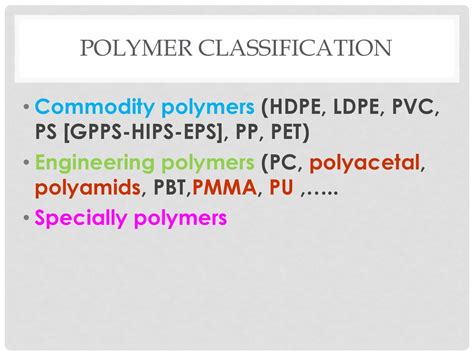 Polymer Planet Ppt Download