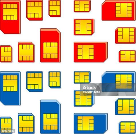 Sim卡圖示集向量圖形及更多sim卡圖片 Sim卡 一組物體 互聯網 Istock