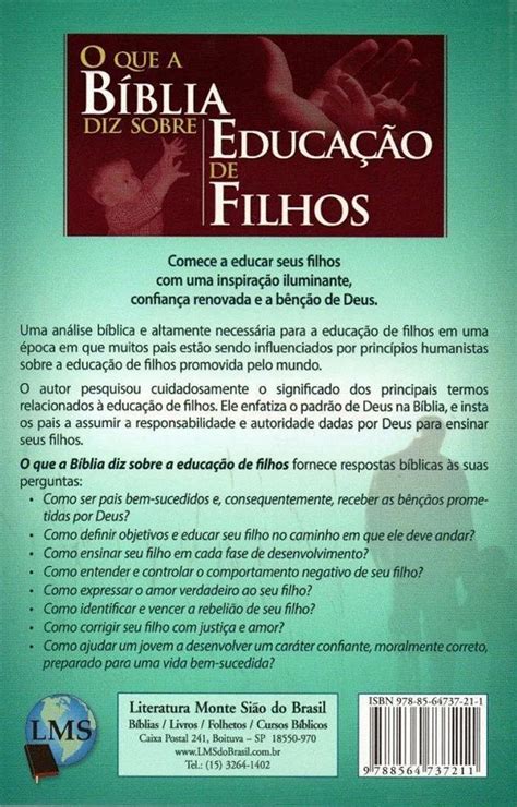 O Que a Bíblia Diz Sobre Educação de Filhos Luz do Mundo