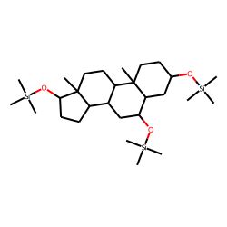 5alpha Androstane 3alpha 6beta 17beta Triol TMS Chemical