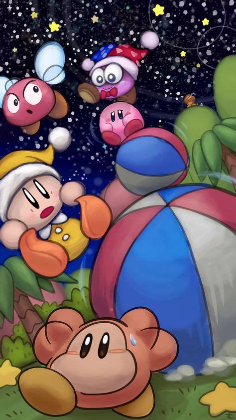 ไอเดีย Kirby Bg 280 รายการ วอลเปเปอร์ นินเทนโด ภาพวาดบนผืนผ้าใบ