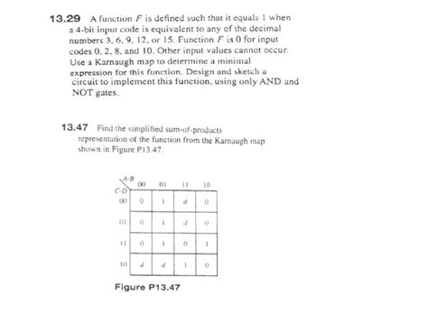 Solved A Function F Is Defined Such That It Equals I When A