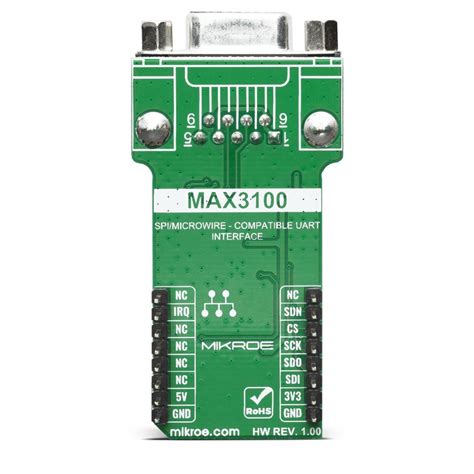 Rs232 Spi Click Mikroe