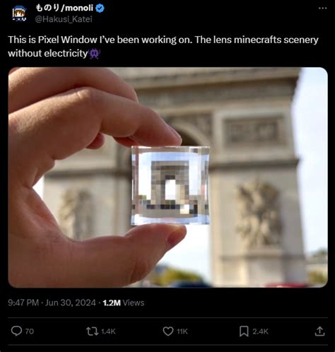 After Seeing This Handheld Pixel Filter Prism On Twitter Im Haunted