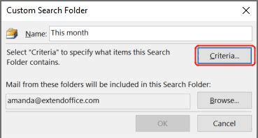 How To Create A Folder To Organize Emails By Date Range In Outlook