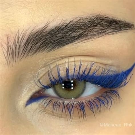 Beautiful Blue Eyeliner Tutorial Lady Hermosa Blue Eyeliner Makeup