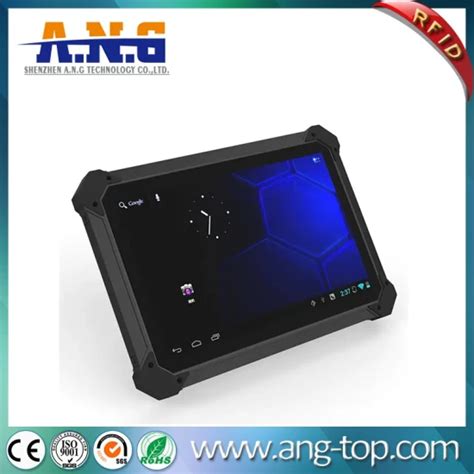 Android 9 0 Portable PDA 10 Inch Industrial IP67 Rugged Fingerprint Barcode Scanner NFC Reader