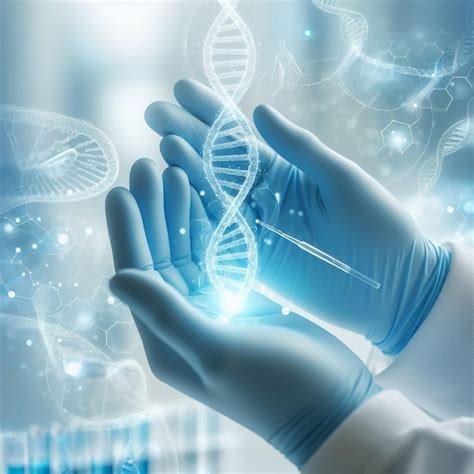 Premium Photo Innovative Dna Research And Genetic Engineering
