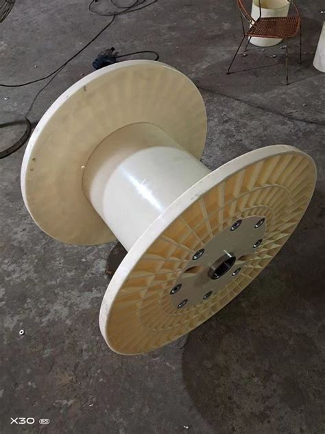 Customized 300mm ABS Plastic Wire Bobbin For Cable Making Machine